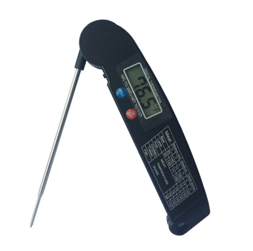 Digital Cooking Thermometer – Fast Read Food Probe for Meat, Water, BB ...